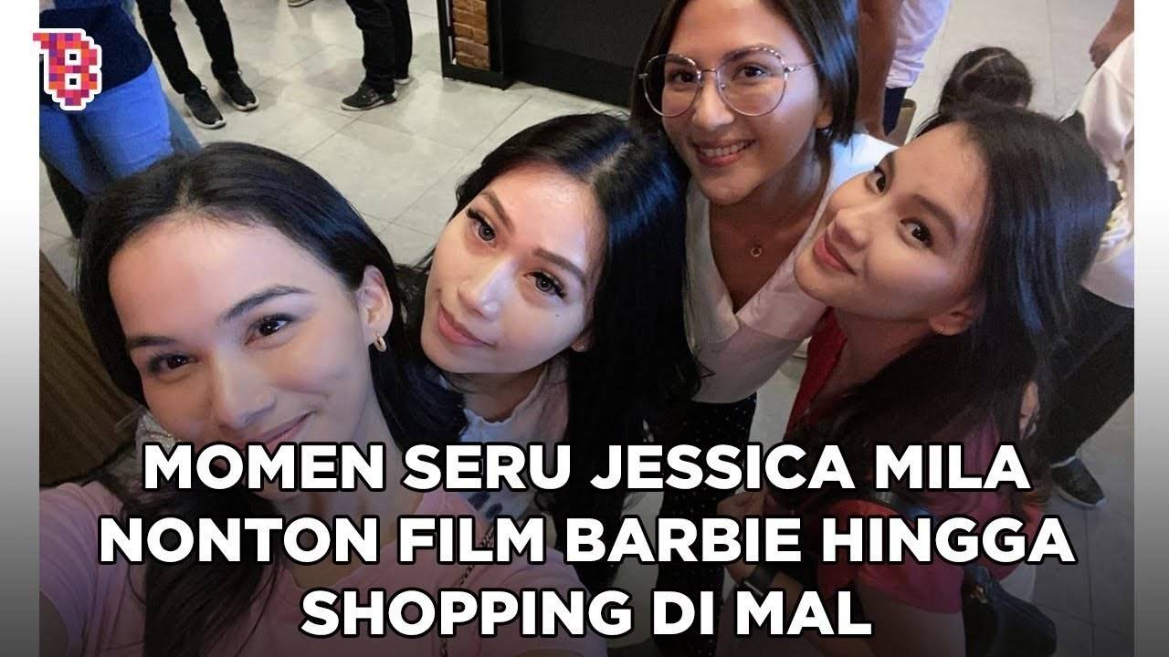 Momen seru Jessica Mila nonton film Barbie hingga shopping di mal - Shorts | Vidio