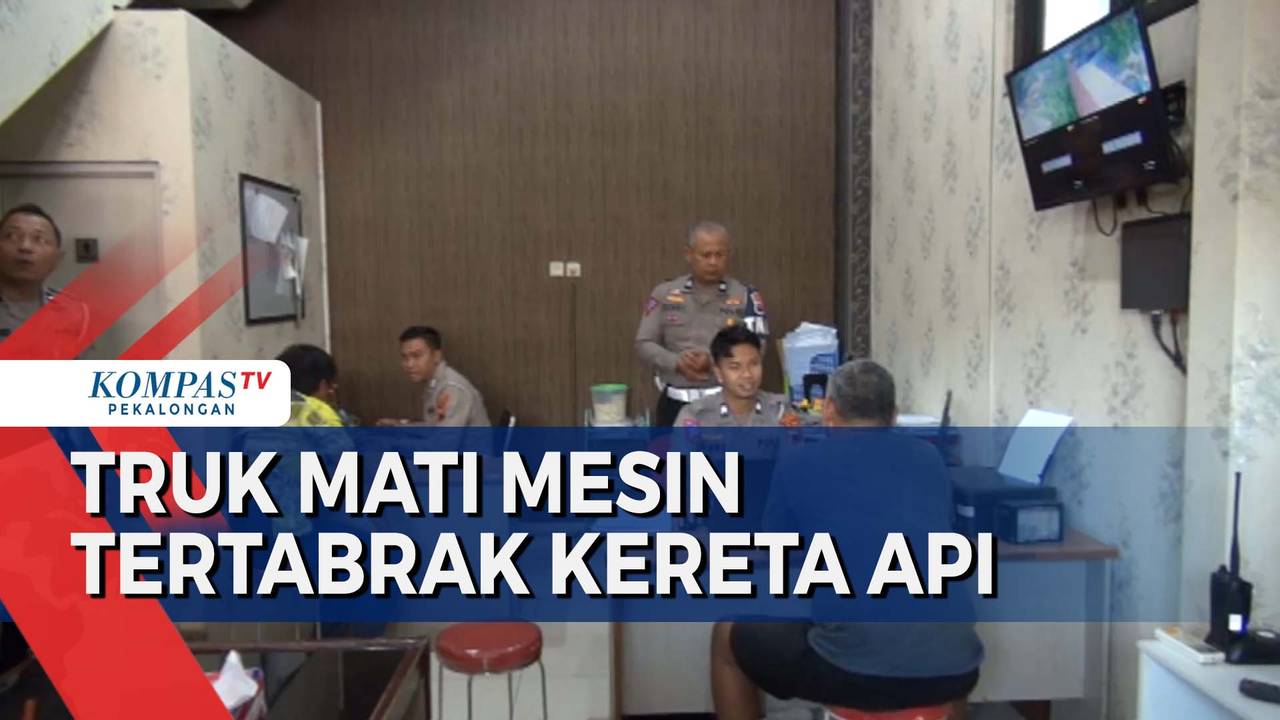 Sopir dan Kernet Truk yang Tertabrak Kereta Api di Semarang Menyerahkan ...