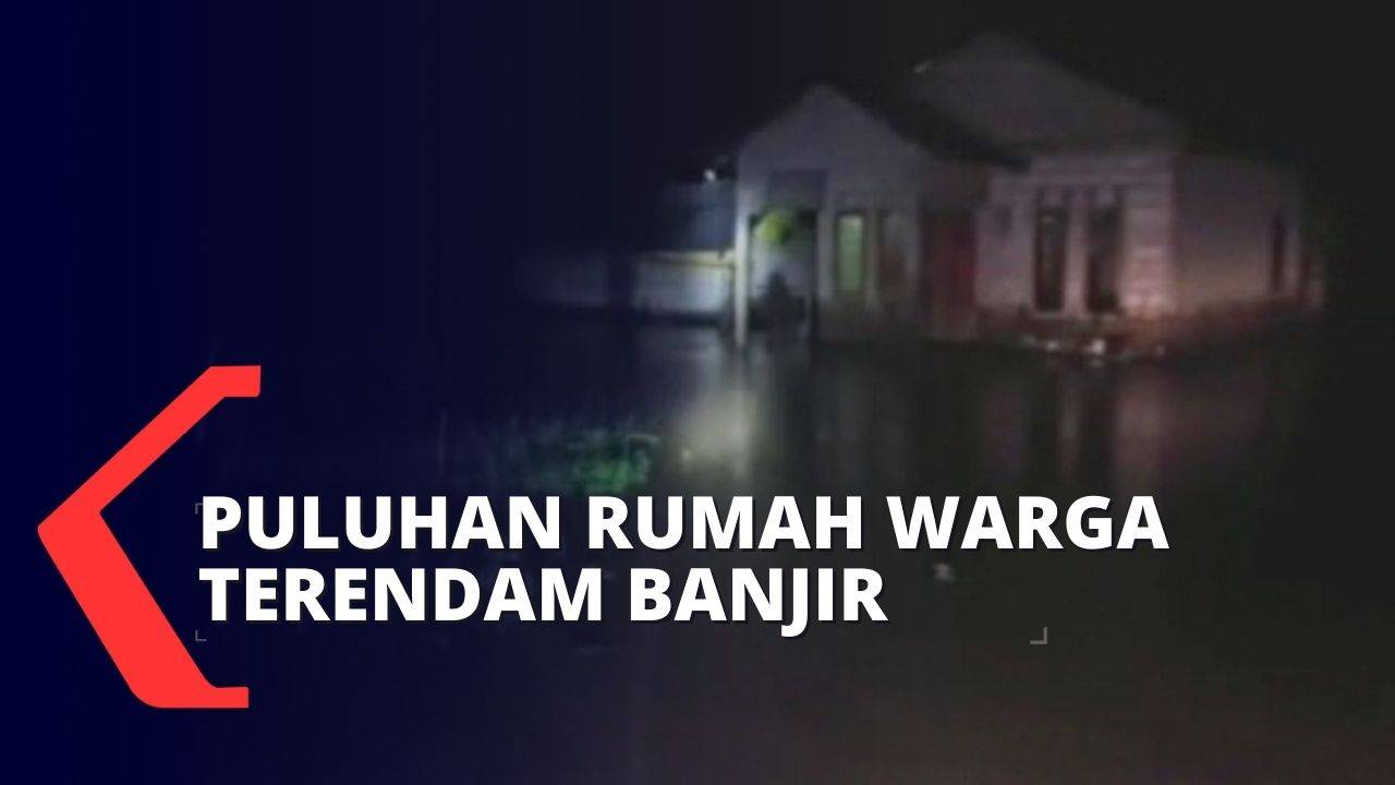 Kali Habihodot Meluap, Puluhan Rumah Warga di Sikka Terendam Banjir ...