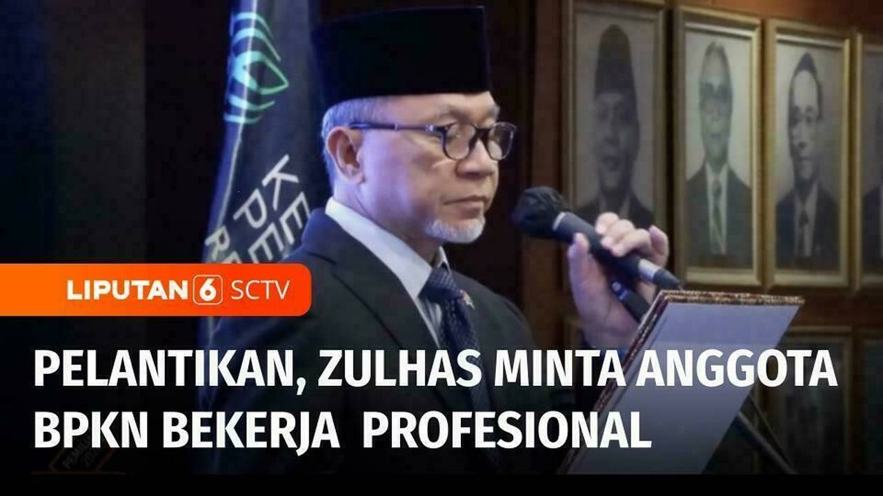 23 Anggota BPKN Dilantik, Zulhas Harap Dapat Bekerja Profesional dalam ...