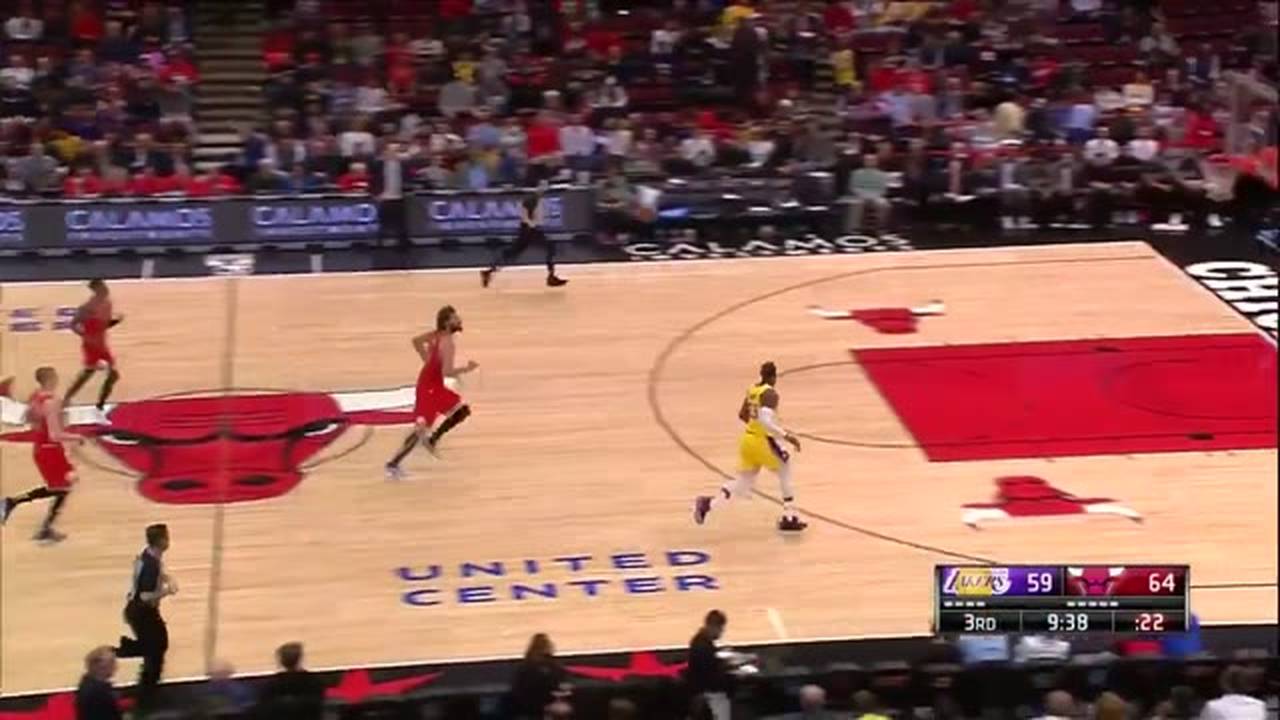 Best Of Lebron Reverse Windmill Dunks Last 5 Seasons | Vidio