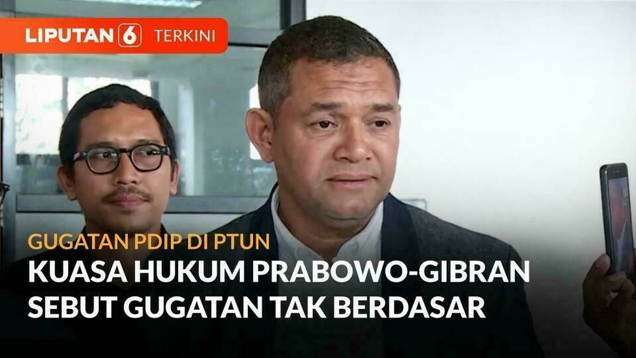 Kuasa Hukum Prabowo-Gibran Beri Intervensi ke PTUN Terkait Gugatan PDIP ...