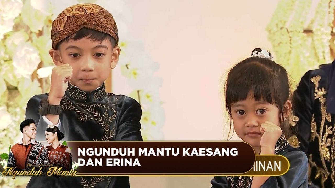 Penuh Tingkah Lucu!! Cucu Presiden Jokowi Jan Ethes dan Sedah Mirah ...