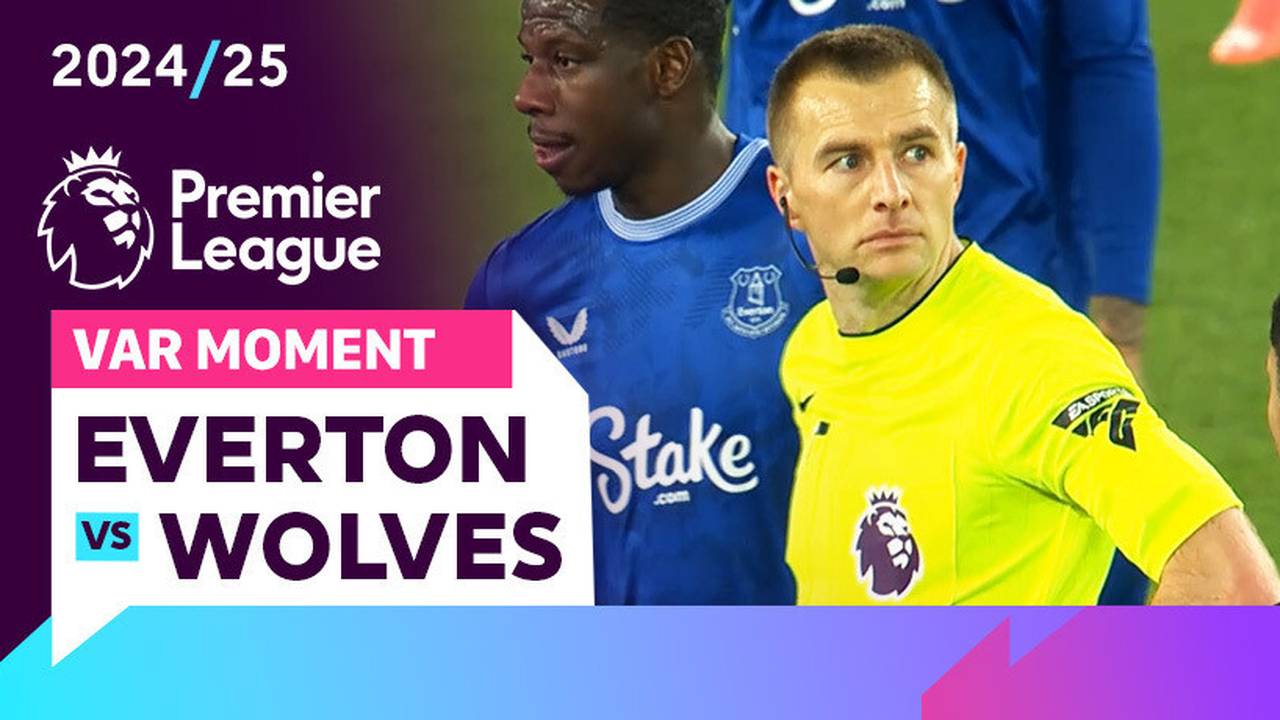 Momen VAR | Everton vs Wolves | Premier League 2024/25 | Vidio