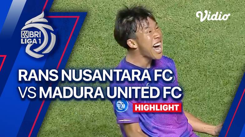 Highlights - RANS Nusantara FC vs Madura United FC | BRI Liga 1 2023/24 ...