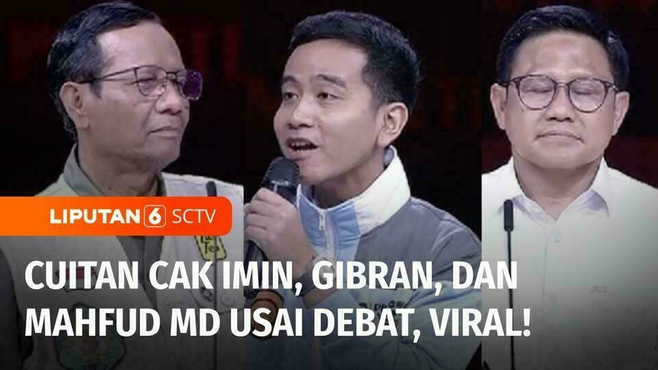 Usai Debat Panas, Begini Cuitan Cak Imin, Gibran, dan Mahfud MD di Media Sosial | Liputan 6 ...