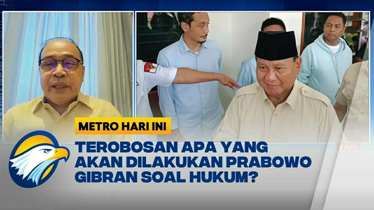 Terobosan Apa Yang Akan Dilakukan Prabowo Gibran Soal Hukum - METRO TV