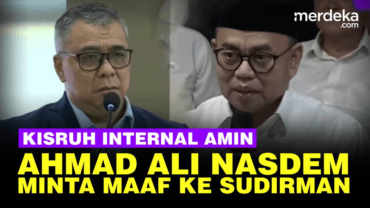 Redakan Konflik di Internal AMIN, Ahmad Ali NasDem Minta Maaf ke ...