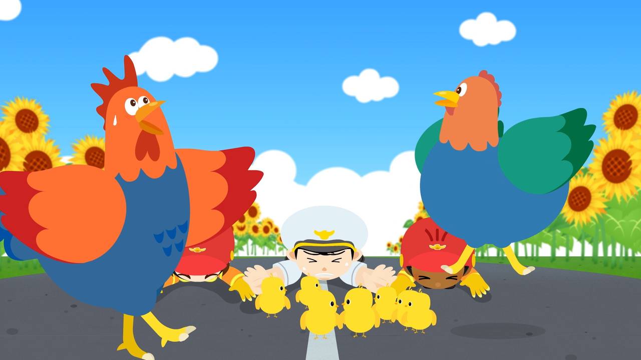 Tayo & The Animal Rescue - Ep 08 - Free From the Coop (2023) | Vidio