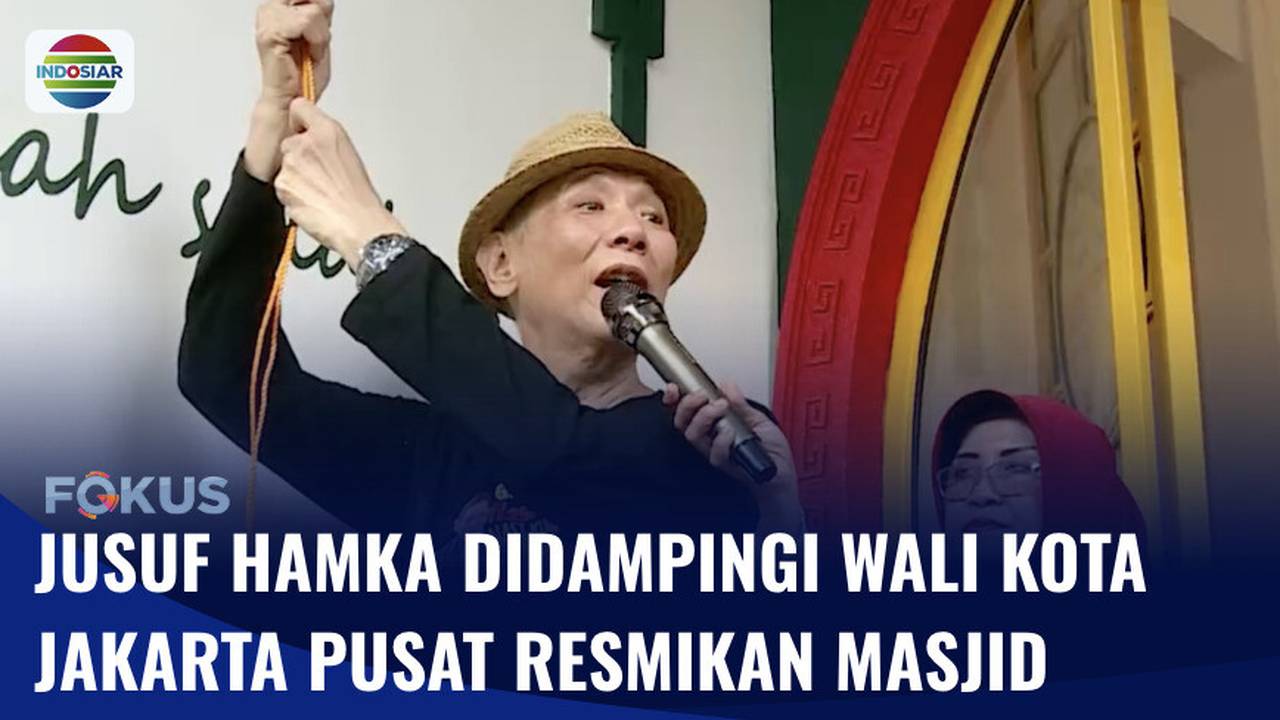Didampingi Wali Kota Jakpus, Jusuf Hamka Resmi Buka Masjid Babah Alun ...