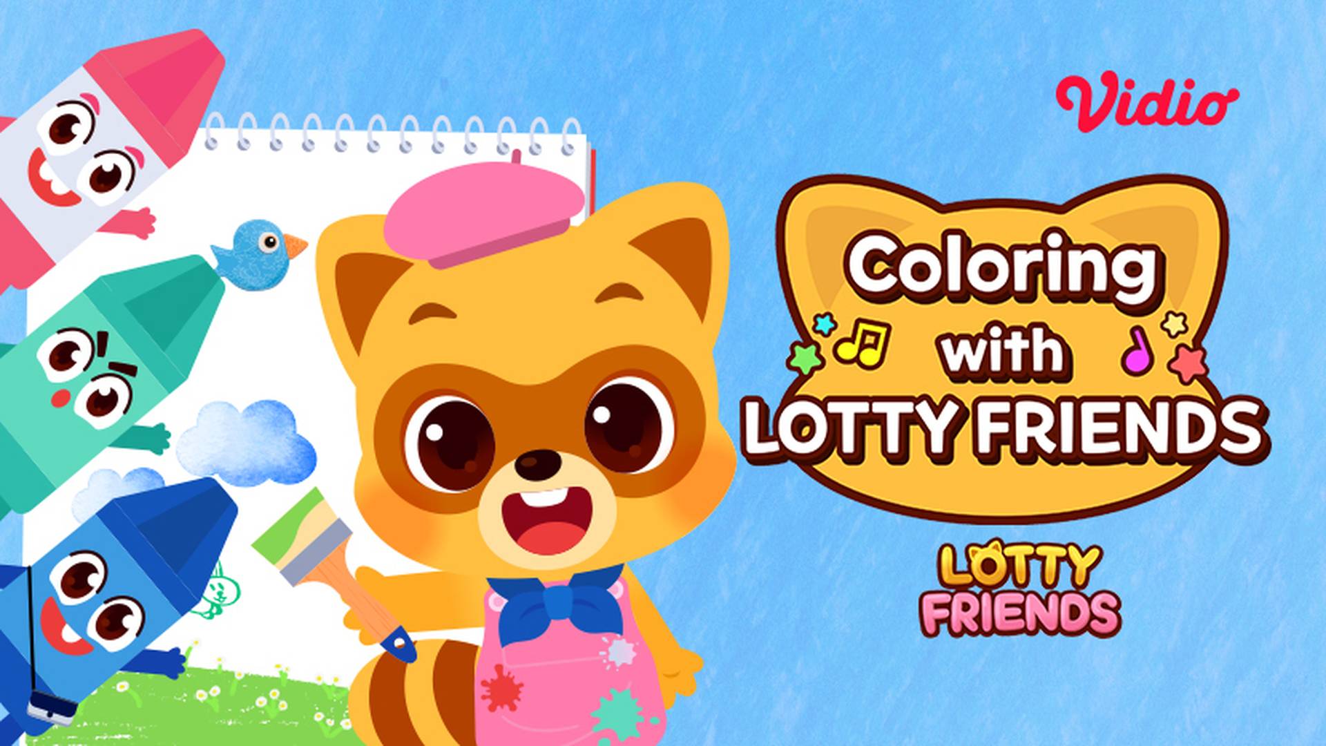 Nonton Lotty Friends - Coloring with Lotty Friends (2024) Sub Indo