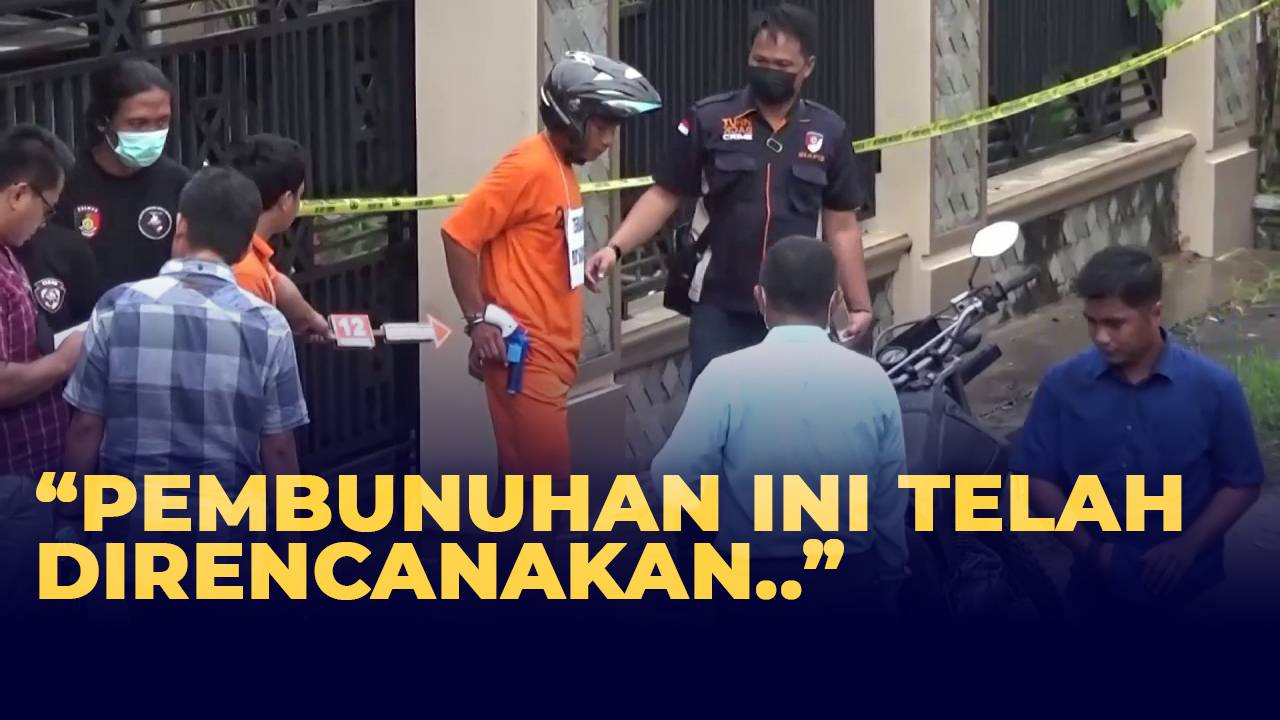 Terkuak Saat Rekonstruksi Polisi Tembak Polisi Di Lampung Diduga