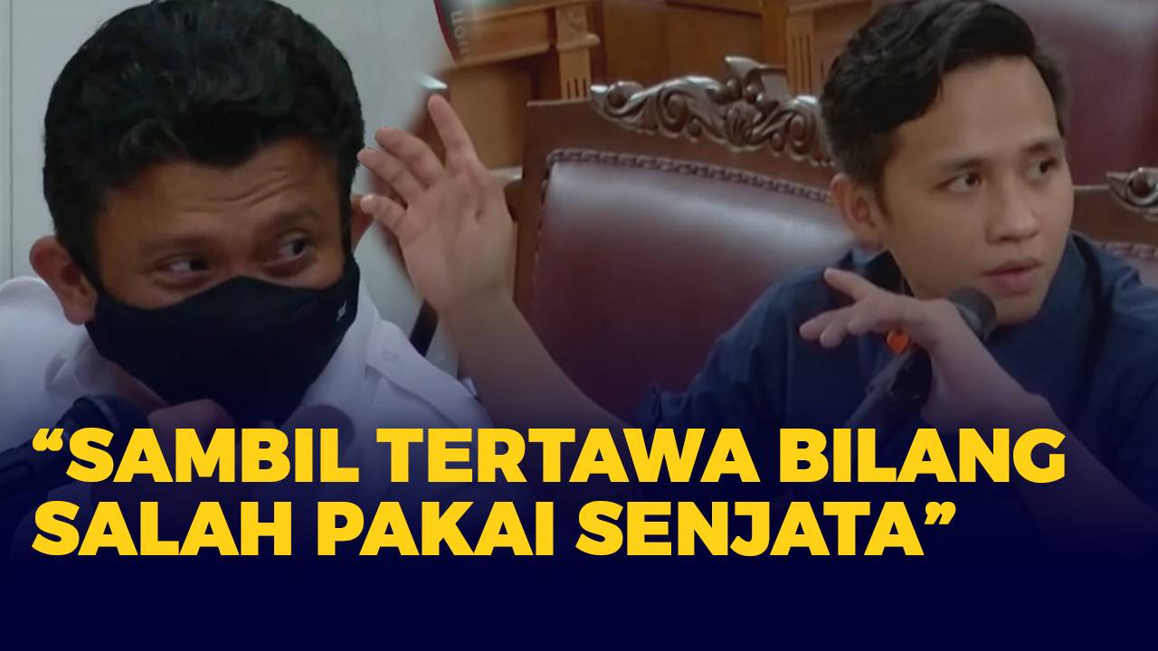 Eliezer: Sambo Tertawa Salah Pakai Senjata Tembak Yosua, Namun Ricky Bilang Begini! - Kompas TV ...