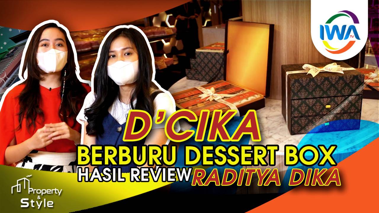 RADITYA DIKA REVIEW CAKES BOX D'CIKA ?!? (Part 2) | Vidio