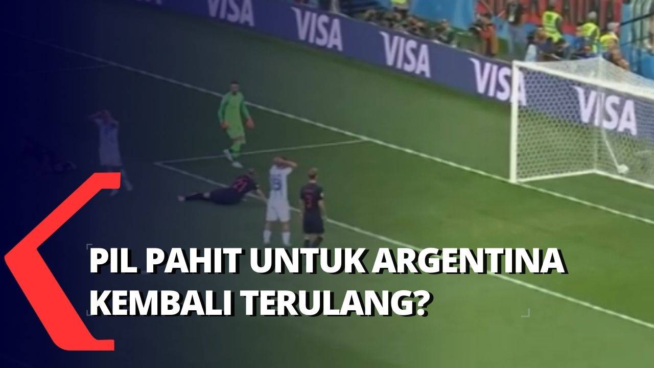 Pil Pahit untuk Argentina Digilas Kroasia di Piala Dunia 2018 Kembali Terulang? - Kompas TV | Vidio