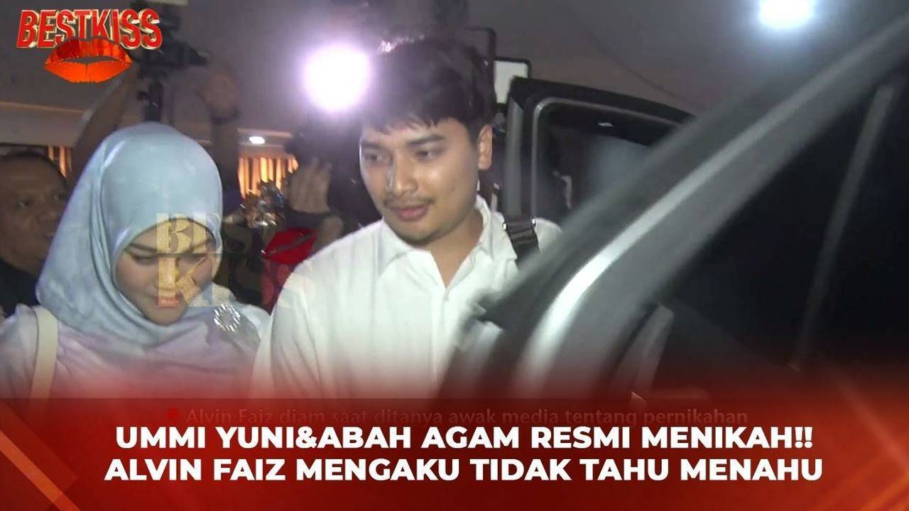 Ummi Yuni&Abah Agam Resmi Menikah!! Alvin Faiz Mengaku Tidak Tahu ...