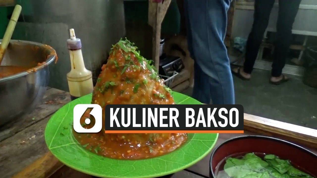 Kuliner Bakso Tumpeng Merapi - Liputan6.com | Vidio