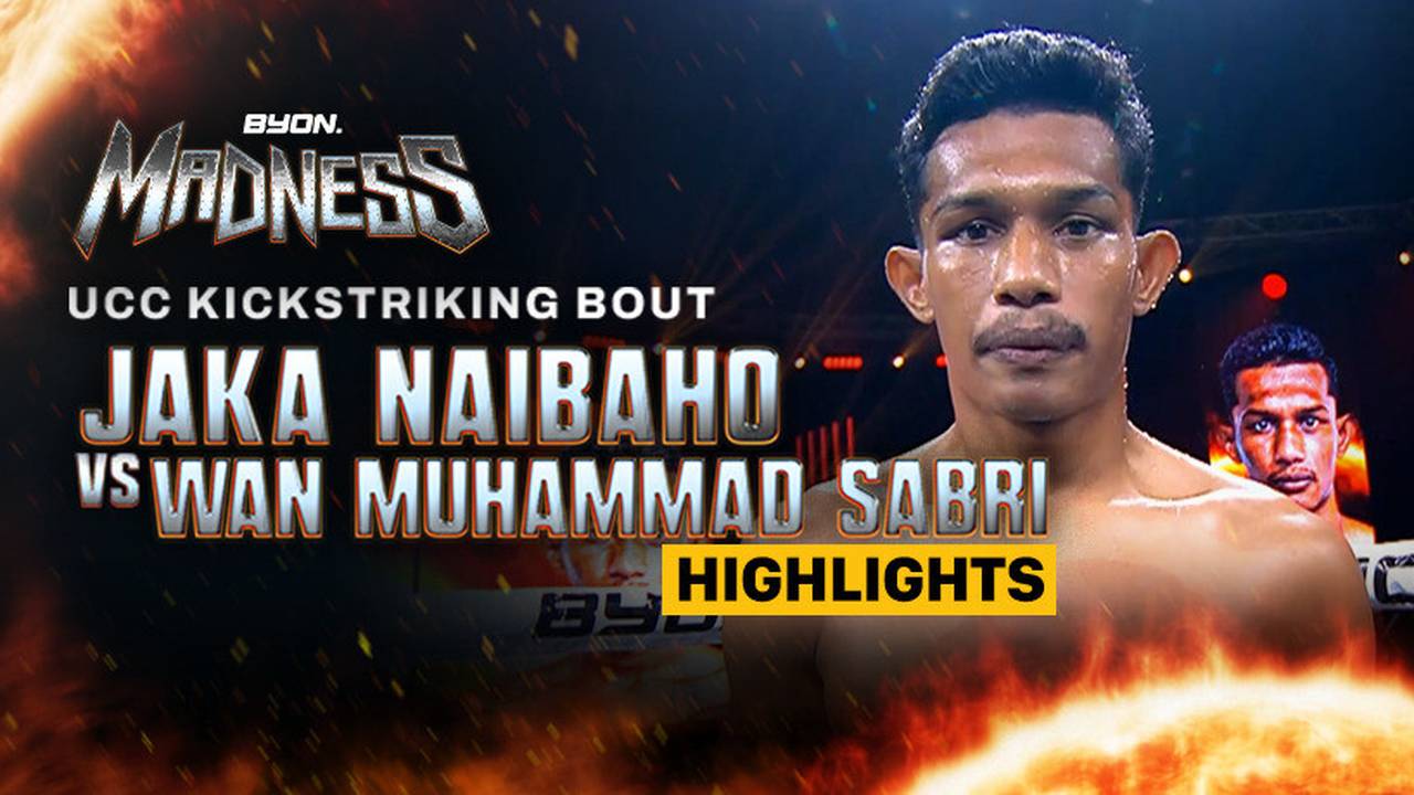 Jaka Naibaho vs Wan Muhammad Sabri - UCC Kickstriking Bout - Highlight ...