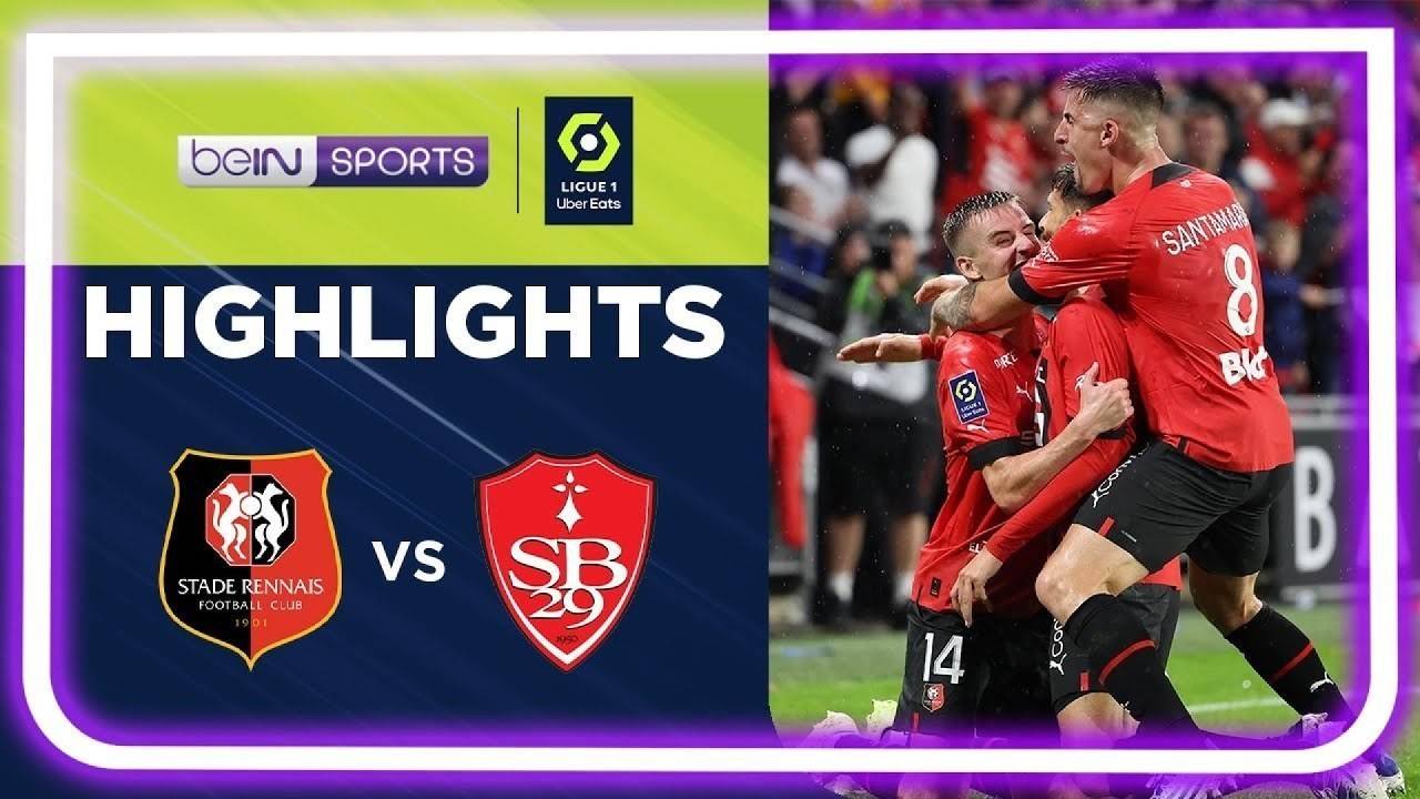 Match Highlights | Rennes vs Brest | Ligue 1 2022/2023 | Vidio