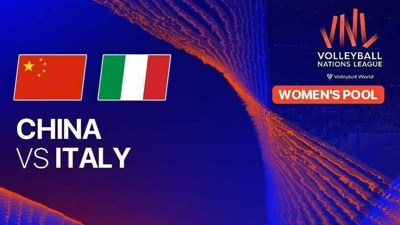Women: China vs Italy - Full Match | Volleyball Nations League 2025