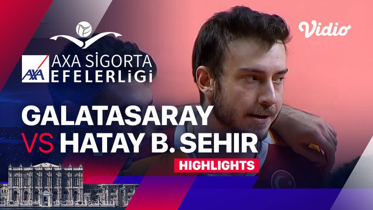 Galatasaray HDI Si̇gorta vs Hatay B. Sehir BLD. - Highlights | Men's ...