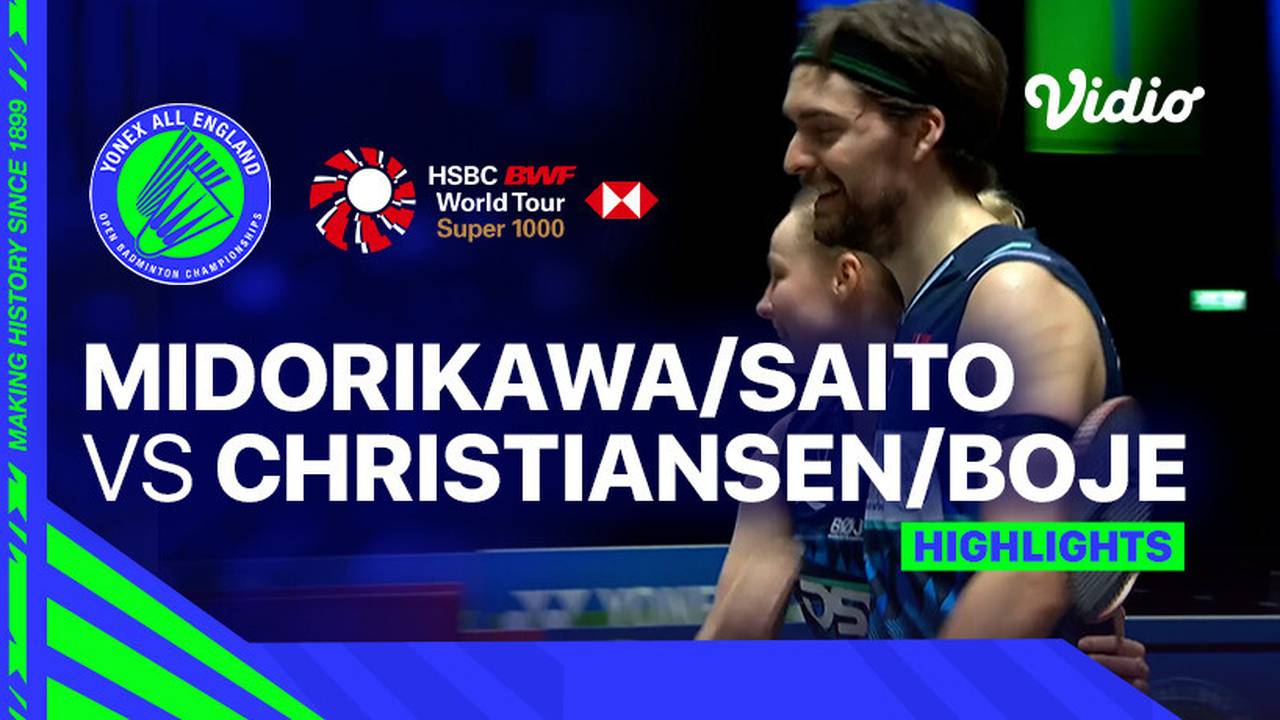 Mixed Doubles: Hiroki Midorikawa/Natsu Saito (JPN) vs Mathias ...