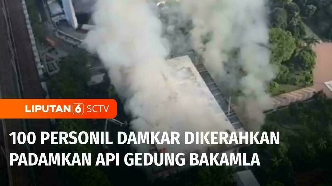 Api Membakar Gedung Bakamla, Diduga Lantaran Proyek Renovasi | Liputan 6 - SCTV | Vidio
