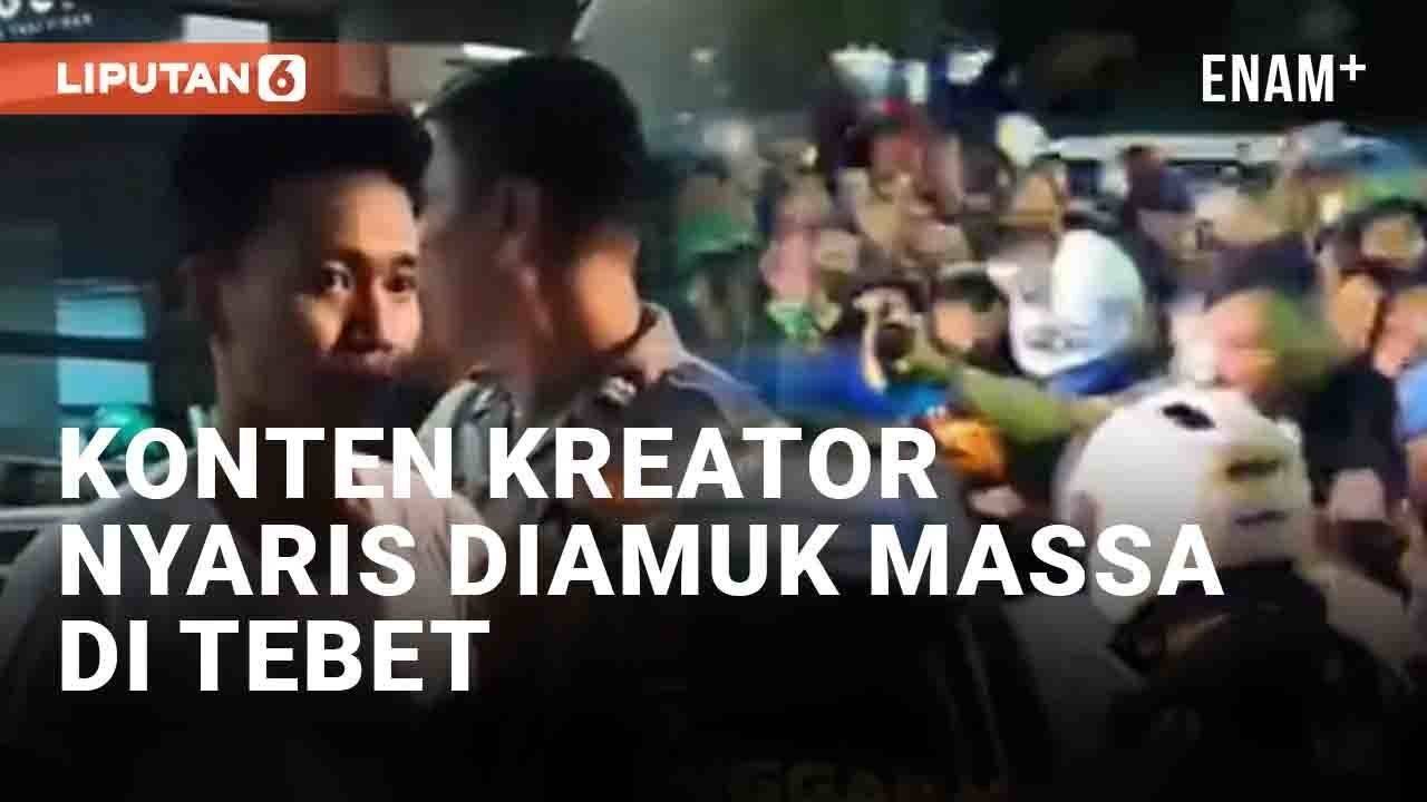 Konten Kreator Nyaris Diamuk Massa Usai Buat Konten Tegur Pengendara Lawan Arah di Tebet ...