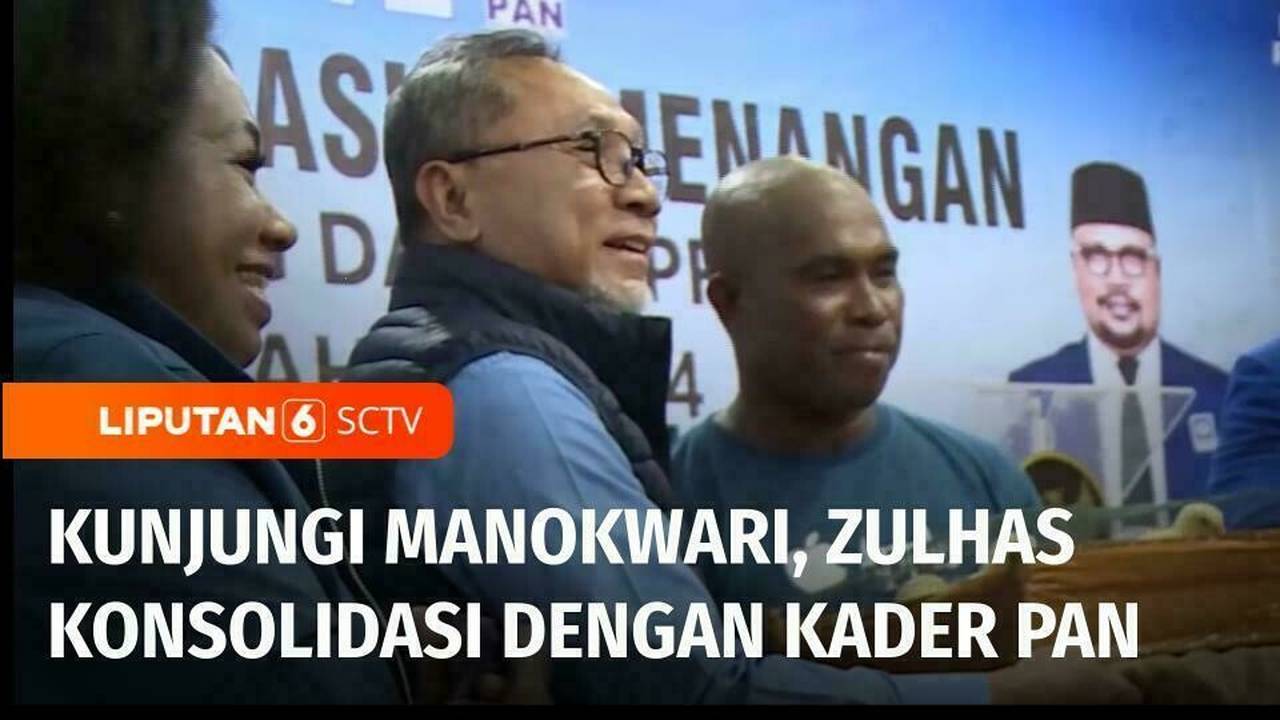 Ketum PAN Zulhas Hadiri Konsolidasi Kader PAN di Manokwari, Minta Kader Menangkan Prabowo-Gibran ...