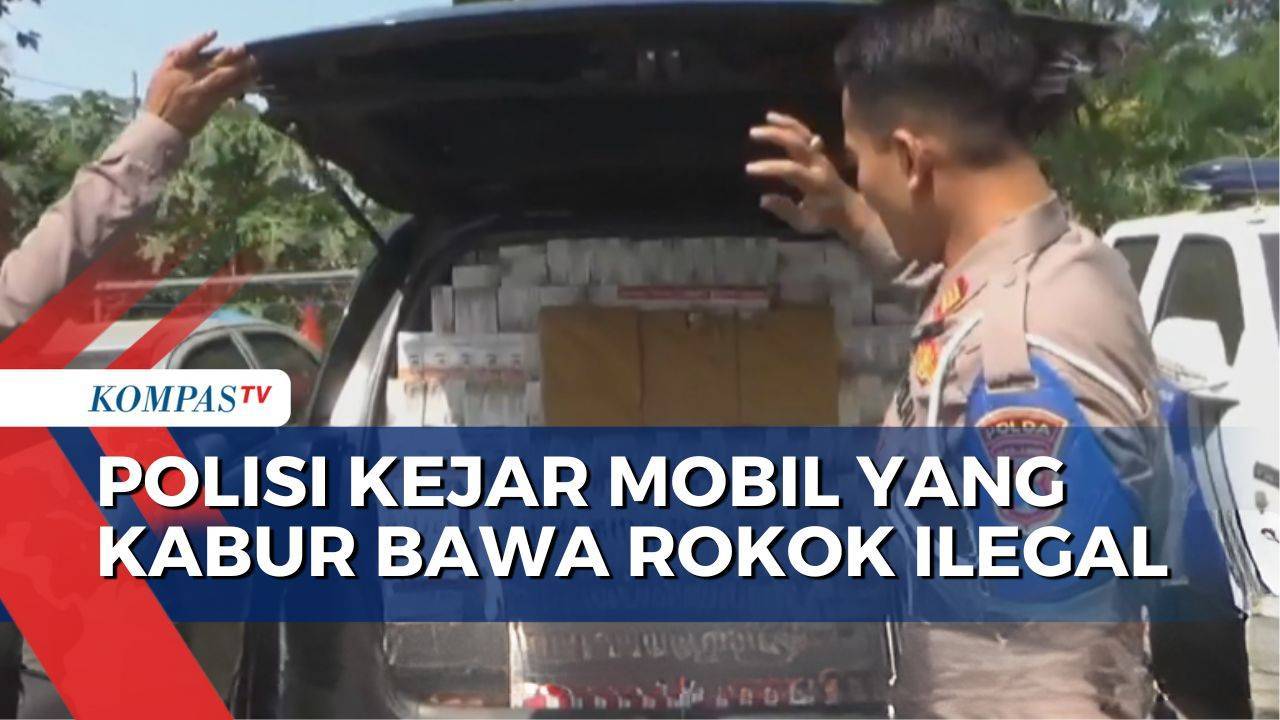 Polisi di Jatim Kejar Mobil yang Mencurigakan Berisi Rokok Ilegal dan ...