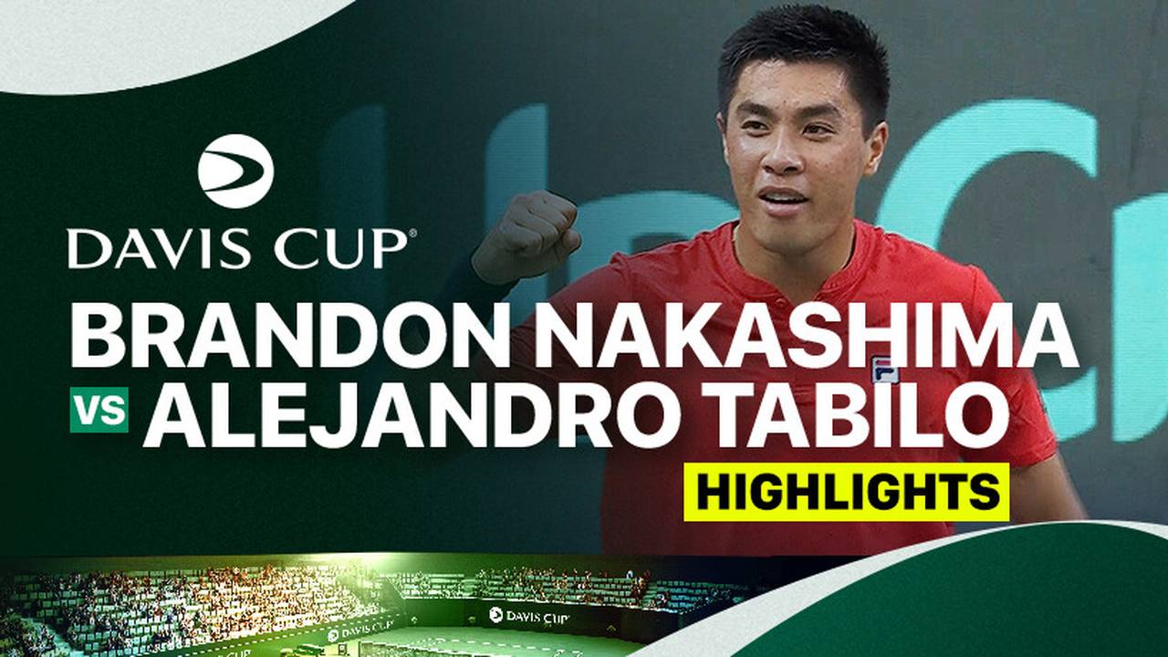 Brandon Nakashima (USA) vs Alejandro Tabilo (CHL) - Highlights | Davis Cup Finals Group Stage 2024