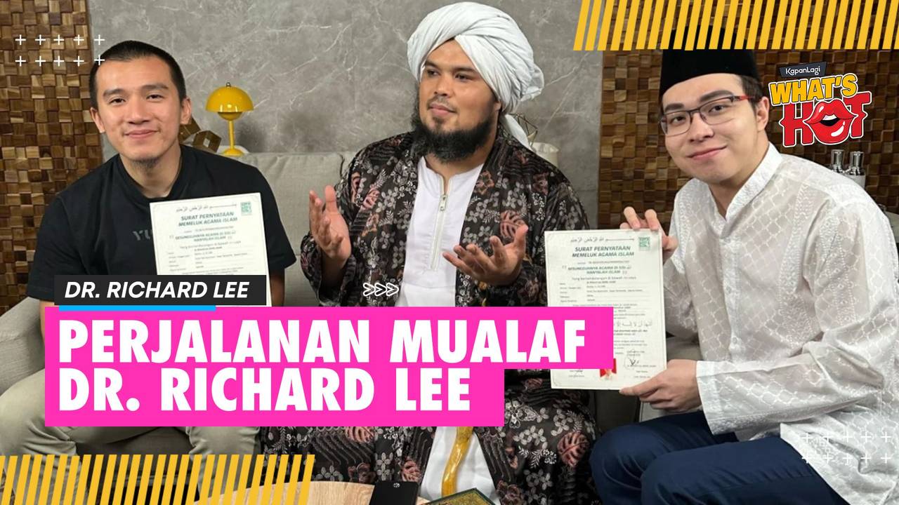 Perjalanan Dr Richard Lee Hingga Akhirnya Mualaf, Dapat Dukungan Istri - Rahasiakan Dari Keluarga