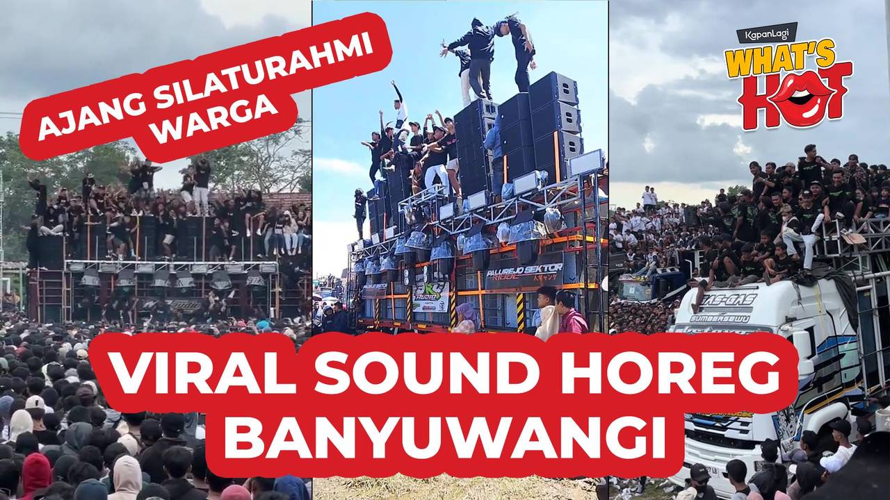 Viral Acara Sound Horeg Di Banyuwangi, Truk Dengan Audio Raksasa Berjejer - Sudah Jadi Tradisi ...