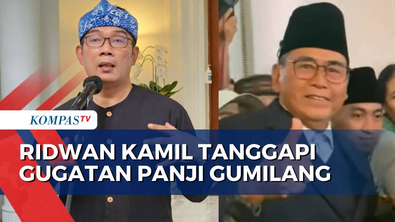 Ridwan Kamil Tanggapi Gugatan Panji Gumilang: Jalani Saja - Kompas TV ...