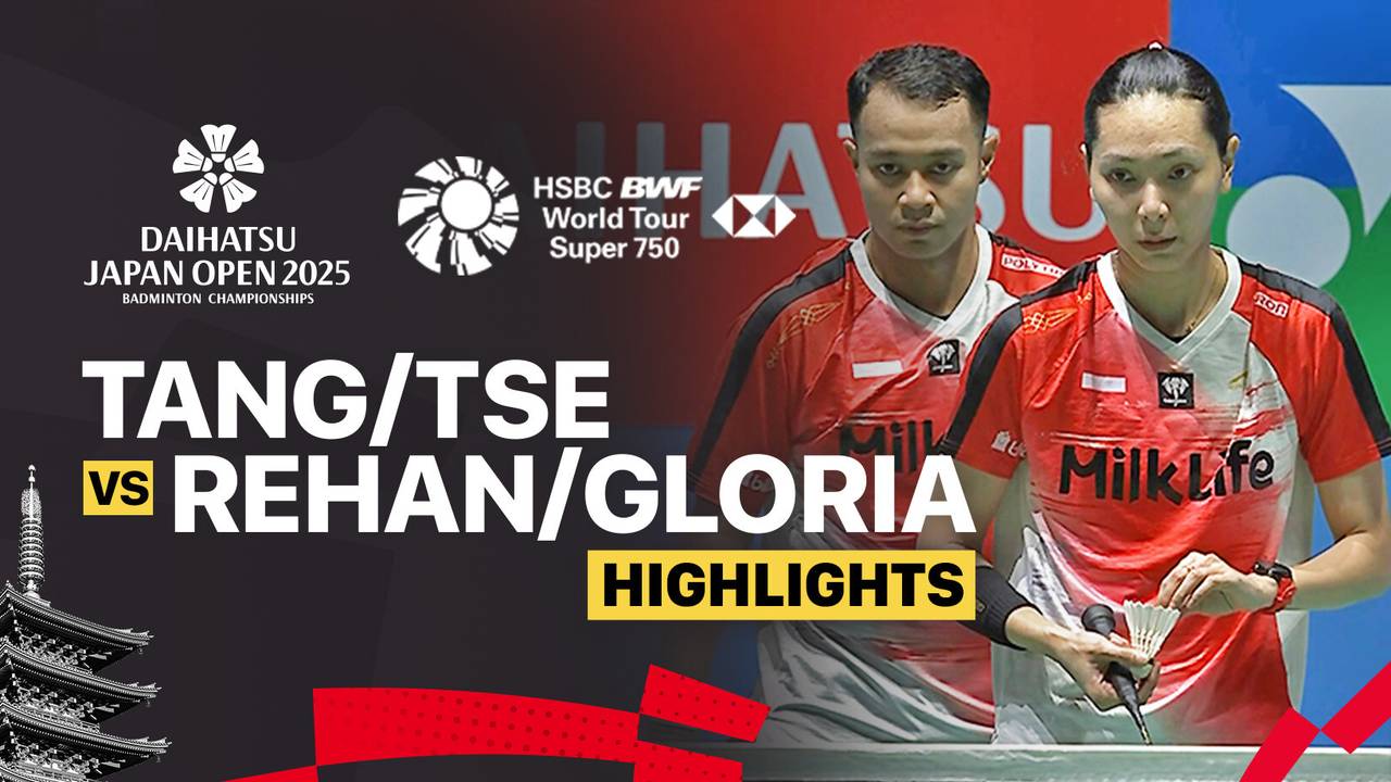 Tang Chun Man/Tse Ying Suet (HKG) vs Rehan Naufal Kusharjanto/Gloria ...