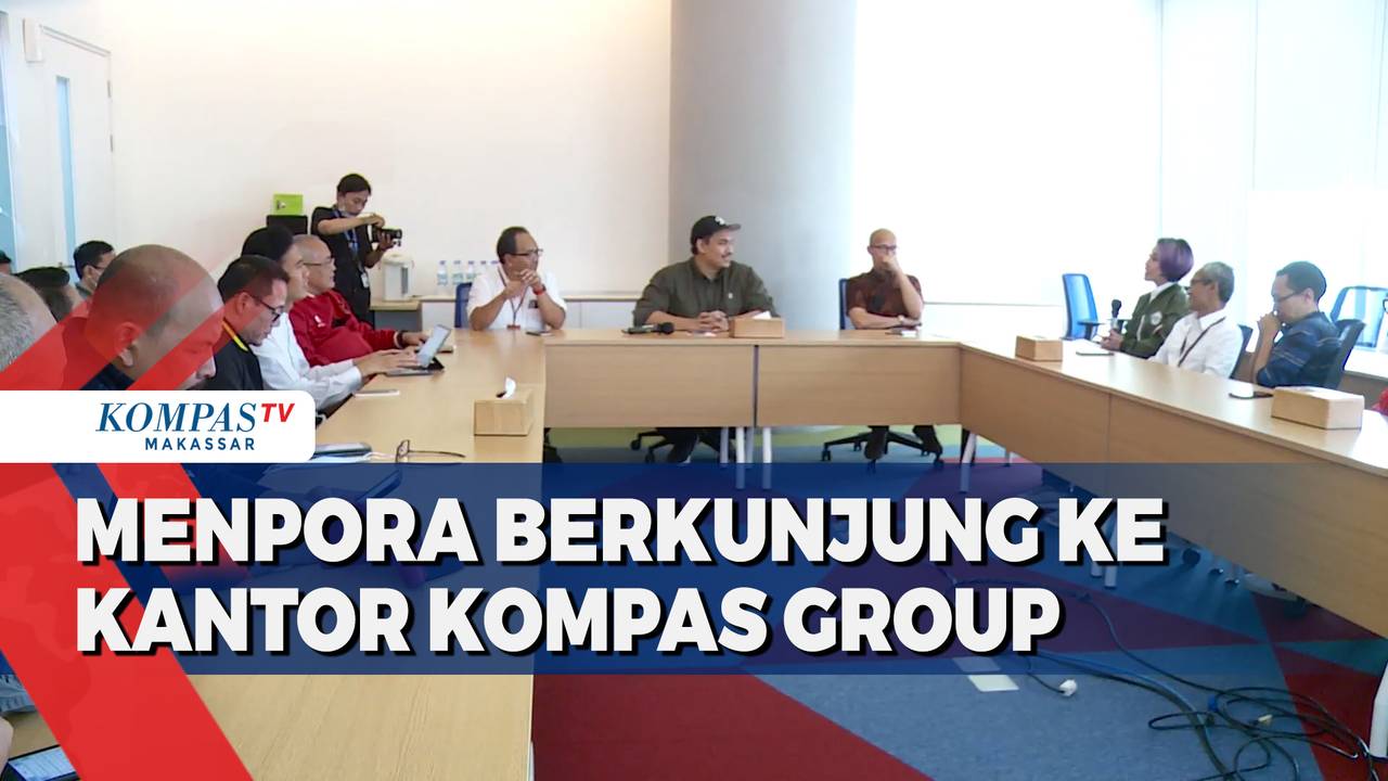Menpora Berkunjung Ke Kantor Kompas Group - Kompas TV | Vidio