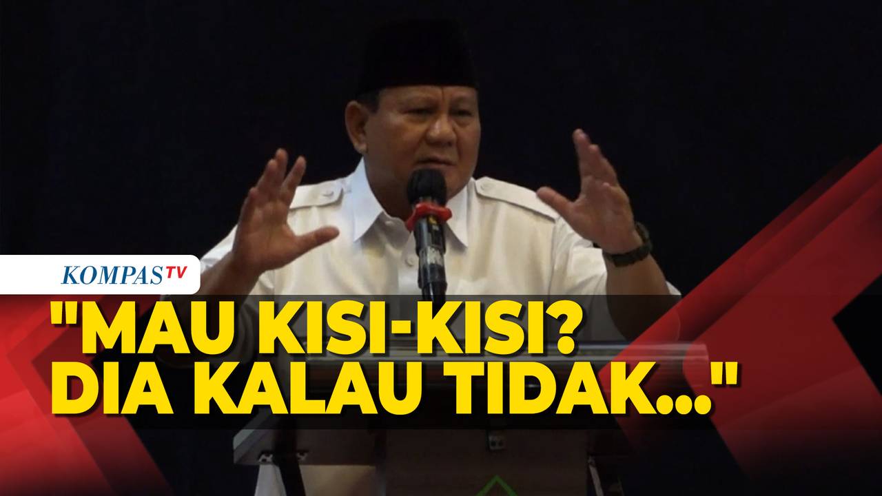 Jawaban Prabowo Ketika Ditanya Kader Gerindra Sumbar soal Bakal ...