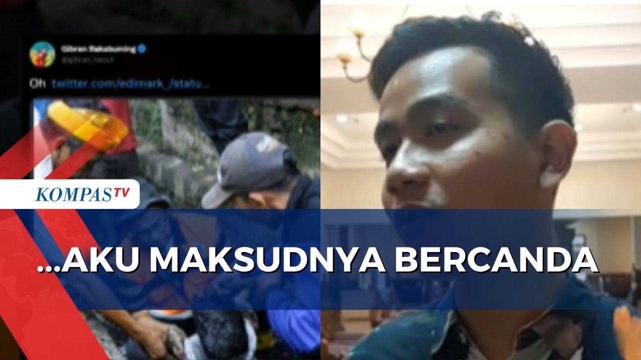Ditanyai soal Postingan Foto Anies Baswedan Blusukan ke Got, Gibran ...