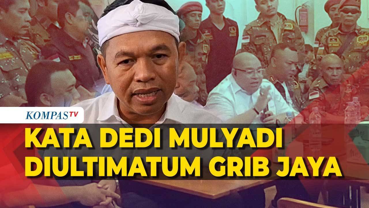 Respons Dedi Mulyadi Soal Ultimatum GRIB Jaya: Saya Tak Akan Dengarkan ...