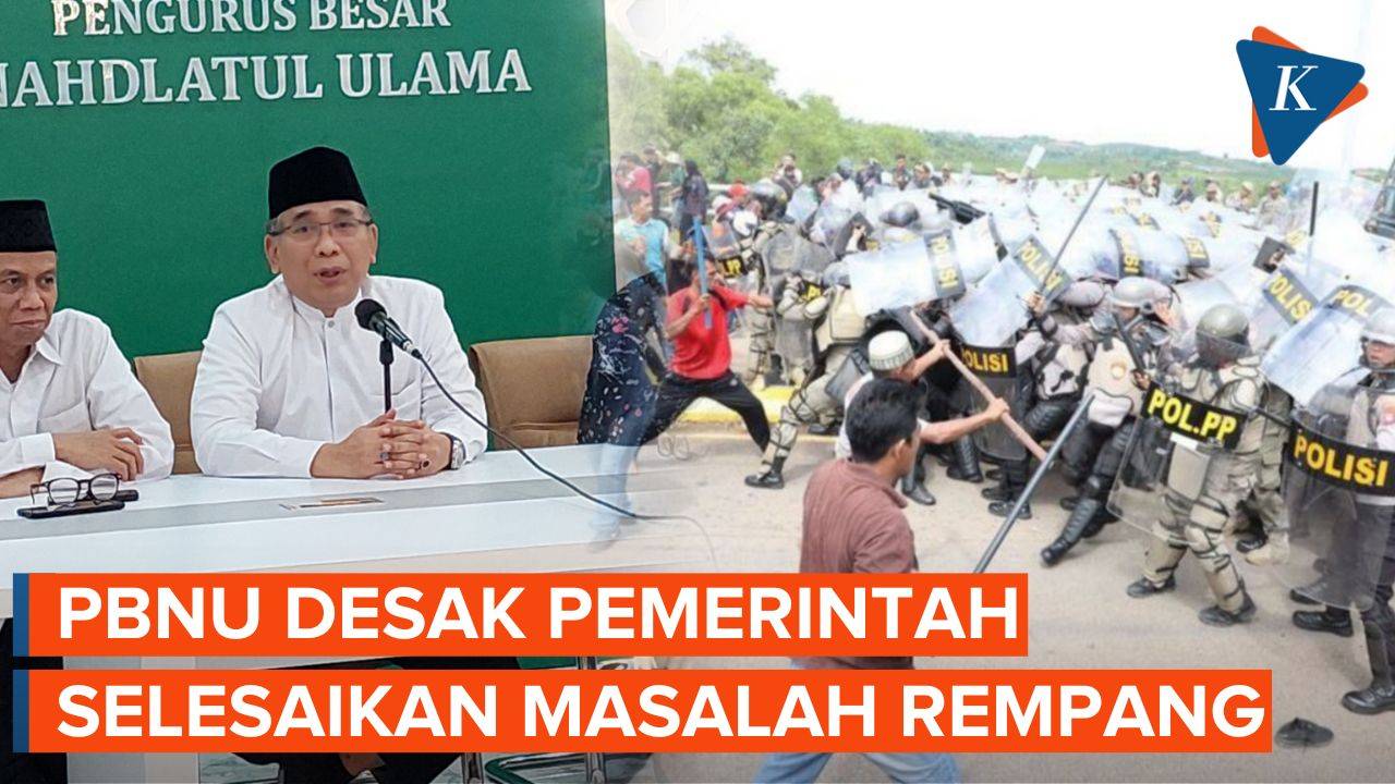 Tanggapi Konflik Rempang, PBNU: Pengambilan Tanah Rakyat Sewenang-Wenang Itu Haram! - Kompascom ...
