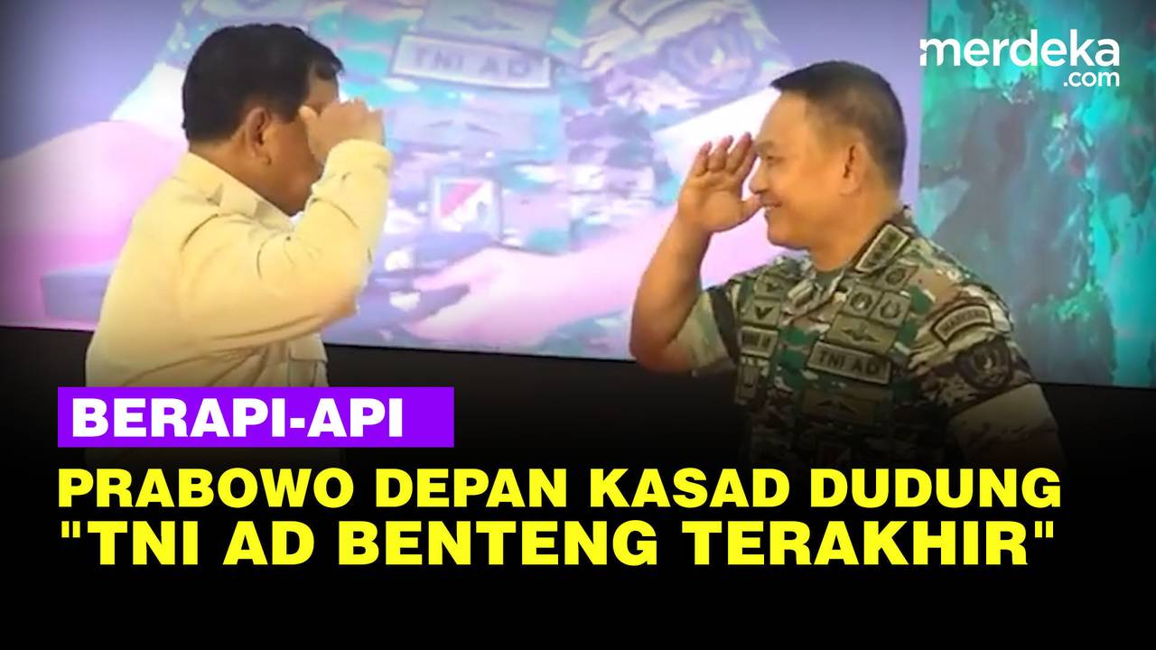 Prabowo Subianto Pidato Berapi-api Depan Jenderal Dudung: TNI AD ...