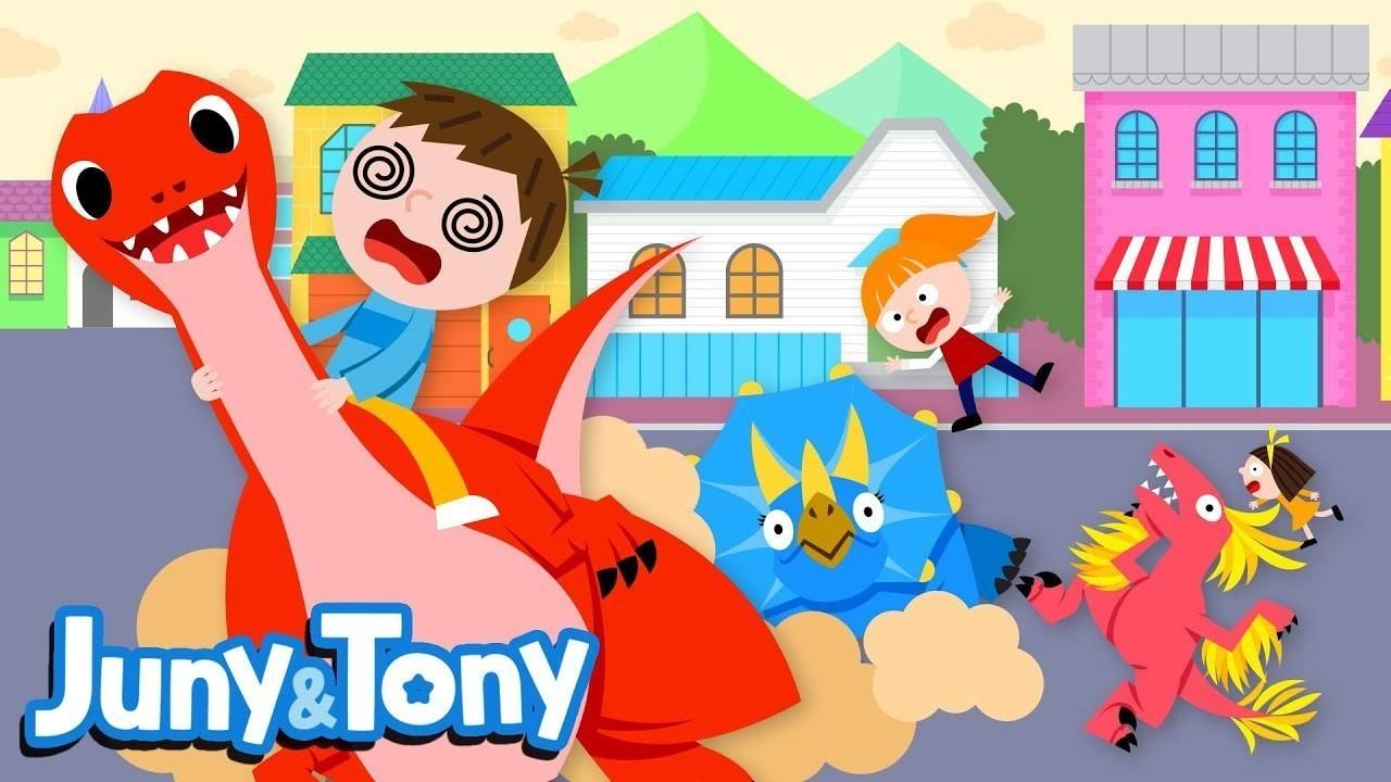 JunyTony - Dinosaurs Songs for Kids - My Pet Dinosaur (2022)