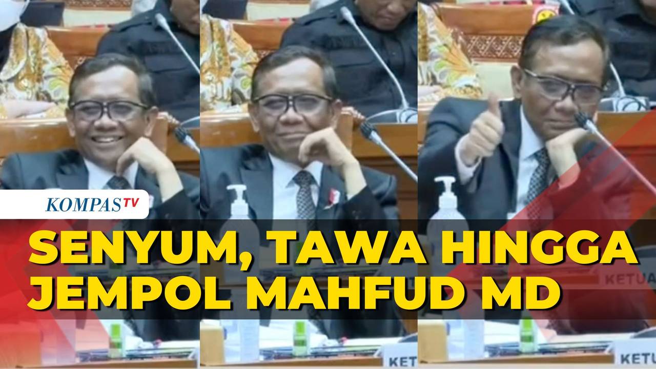 [Full] Senyum, Tawa, Acungan Jempol Mahfud MD Saat Dicecar Benny K Harman Soal Transaksi Janggal ...