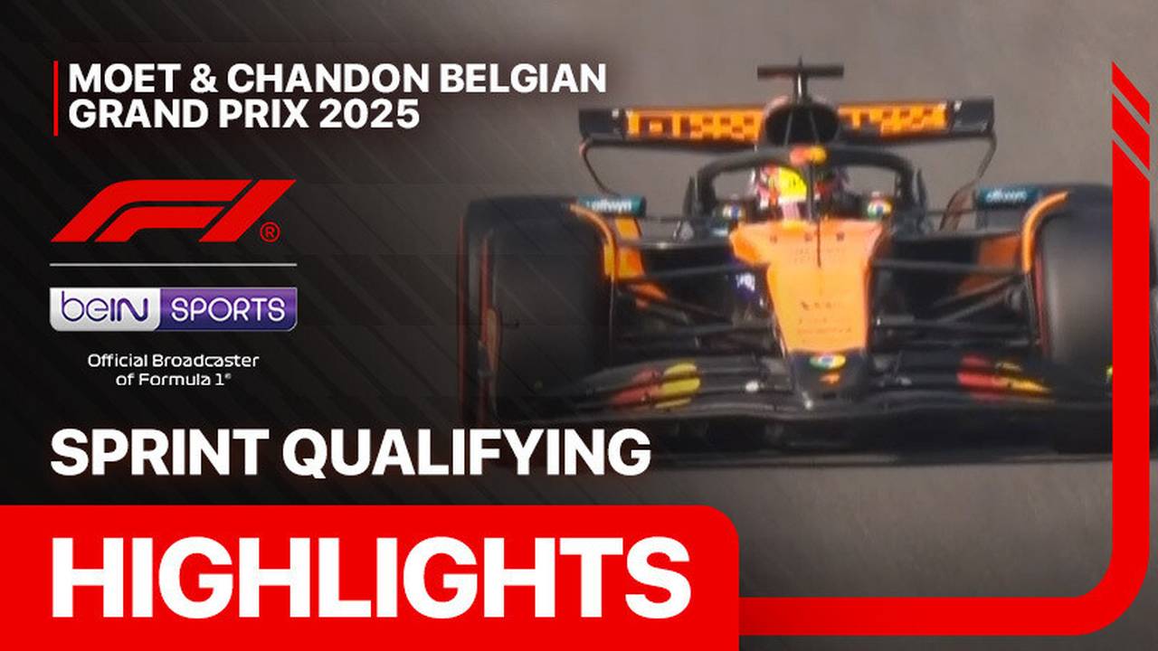 Formula 1 Moet & Chandon Belgian Grand Prix 2025 - Sprint Qualifying - Highlight | Formula 1 2025