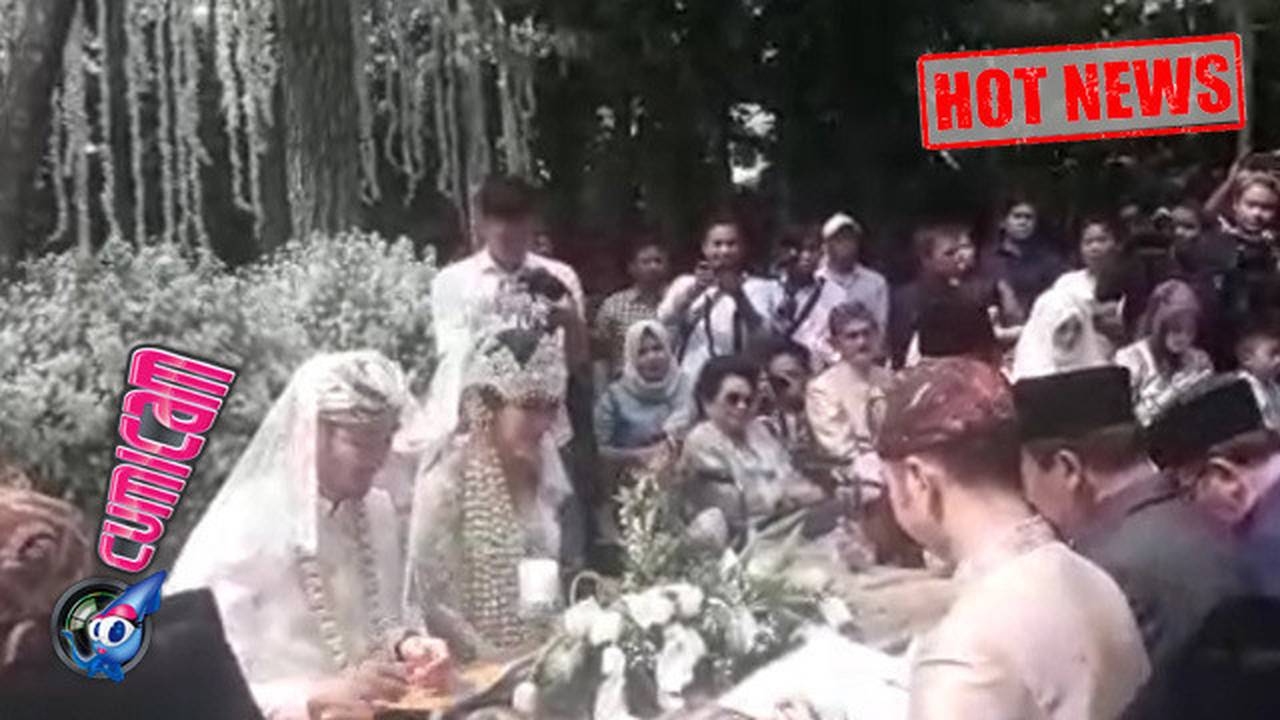 Hot News! Sah, Jeje dan Syahnaz Resmi Menikah