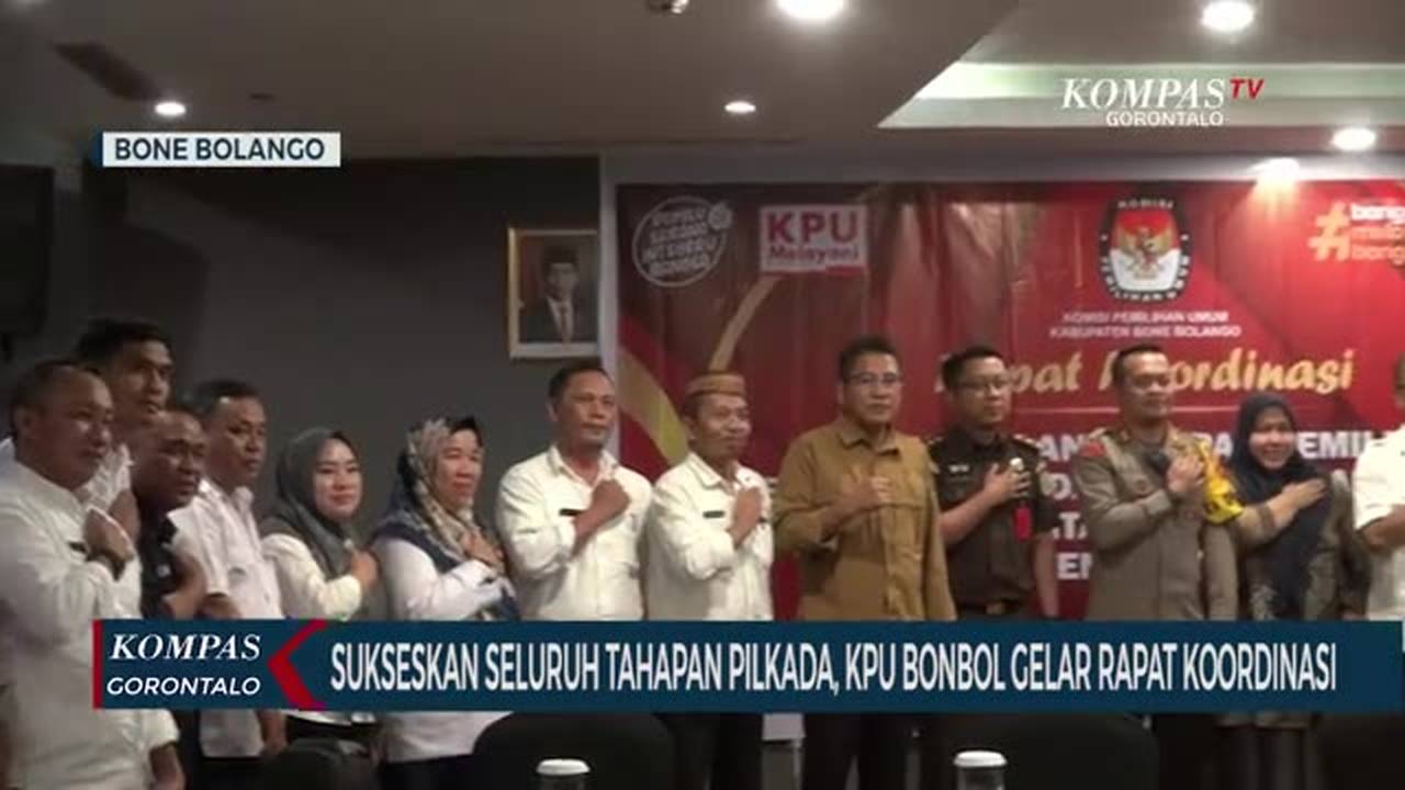 KPU Bone Bolango Gelar Rapat Koordinasi Tahapan Pilkada 2024 - Kompas ...