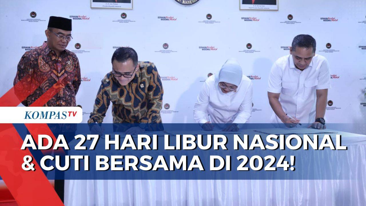 Menko PMK, Menag, Menaker, hingga MenPAN-RB Tetapkan 27 Hari Libur ...