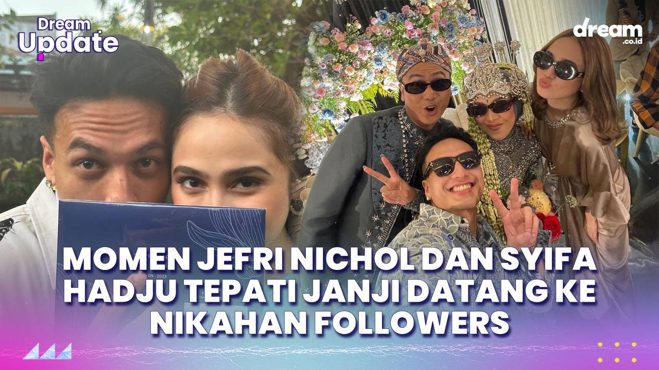 Momen Jefri Nichol dan Syifa Hadju Tepati Janji Datang ke Nikahan Followers | Vidio