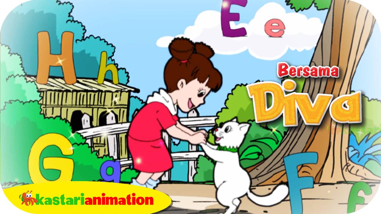Belajar Bersama Diva - Menghafal Huruf Latin 2 bersama Diva | Kastari ...