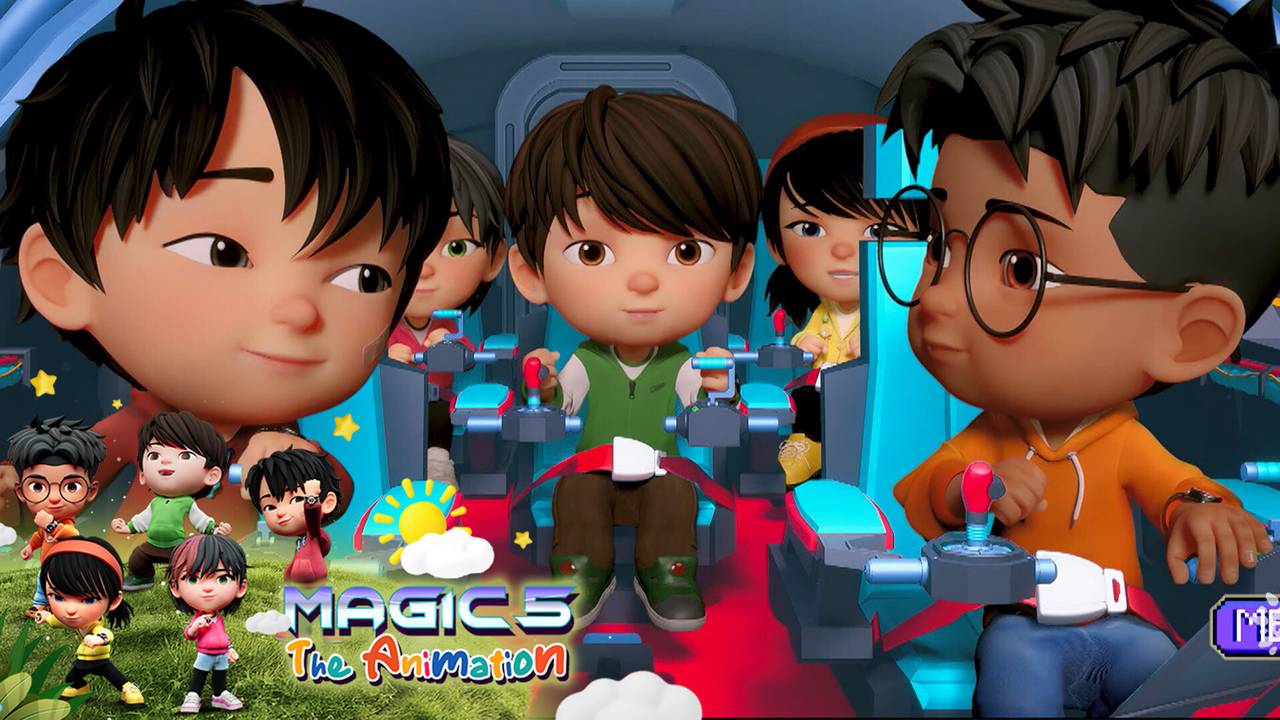 [Gratis] Magic 5 The Animation - Tersesat!? Misi Magic 5 Diluar Angkasa ...